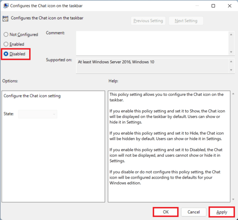 How to Remove the Chat Button From the Windows 11 Taskbar