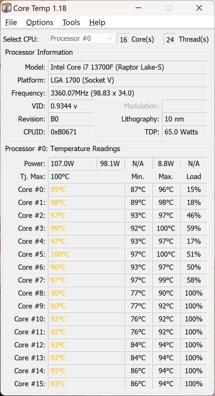 Safe CPU Temps How Hot Should My CPU Be Idle Under Load 