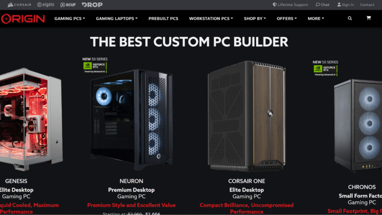 10 Best Custom PC Builder Websites